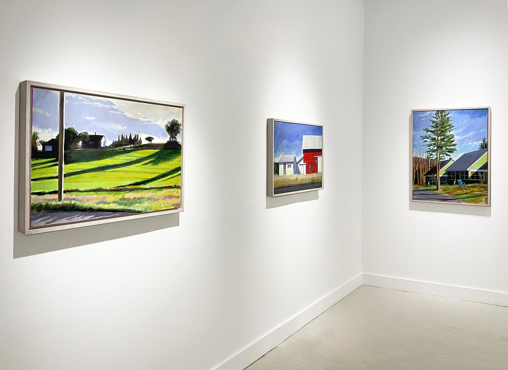 James Kimak - Long Shadows (Colorful Contemporary Hopper-esque ...