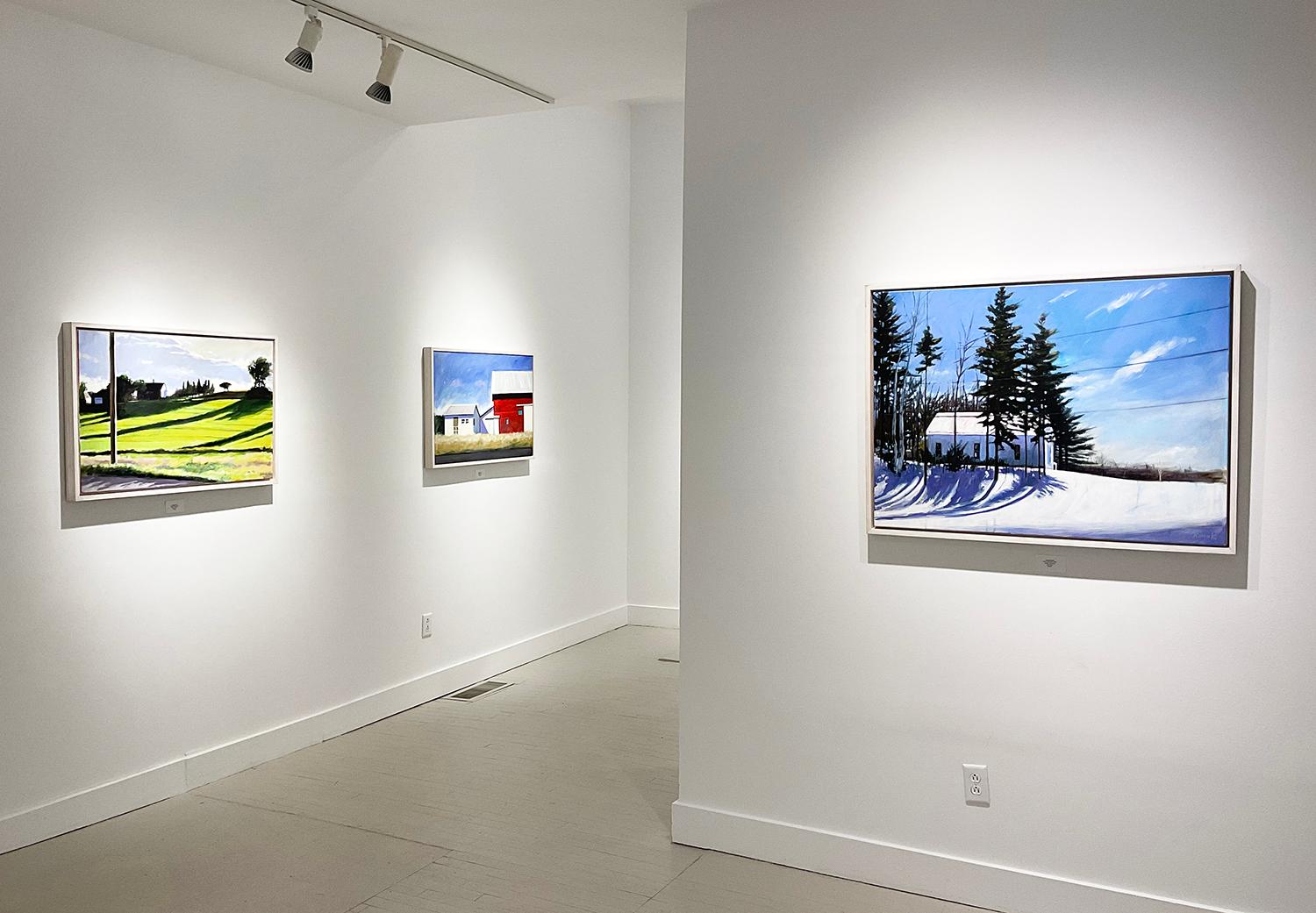 James Kimak - Long Shadows (Colorful Contemporary Hopper-esque ...