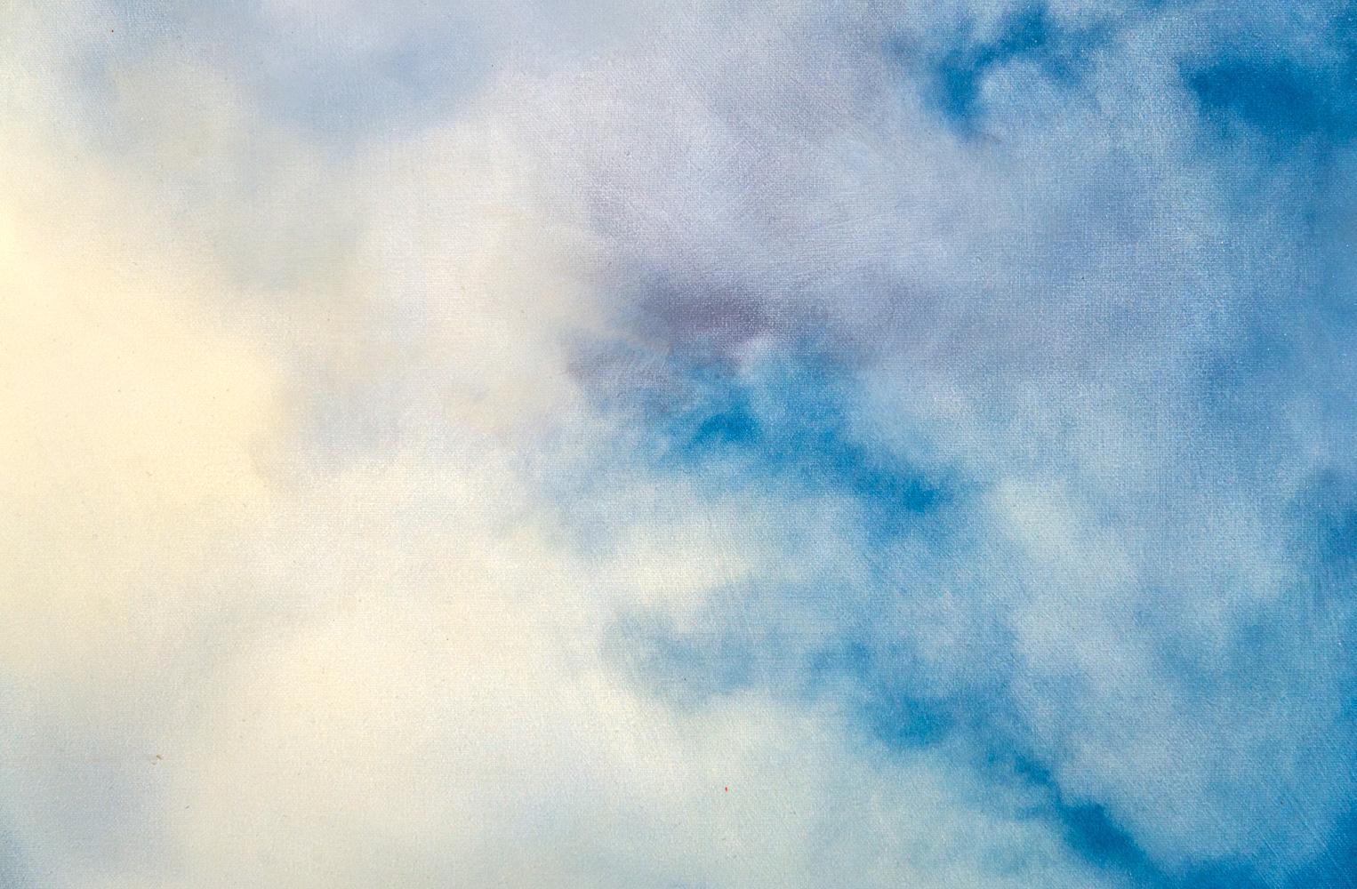 James Lahey - Cloud - bright, calm, realist, landscape, oil and acrylic ...