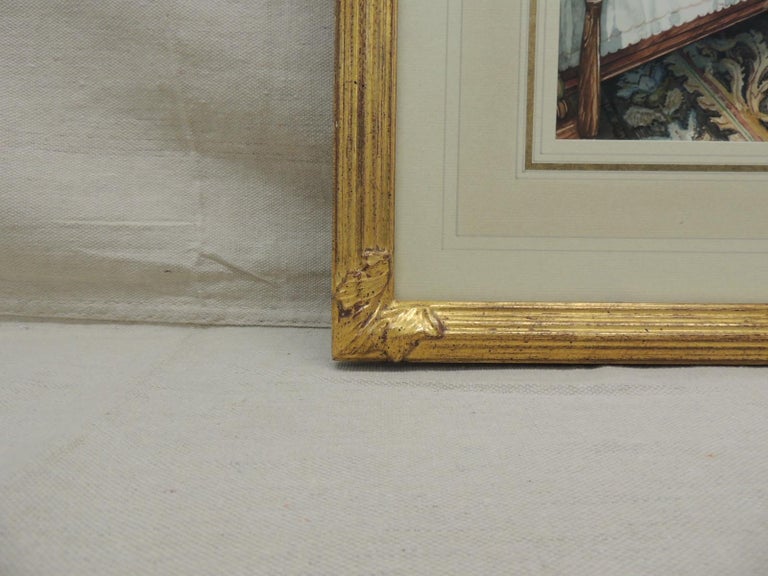 James M. "Jimmy" Steinmeyer Large Watercolor Illustration on Paper For ...