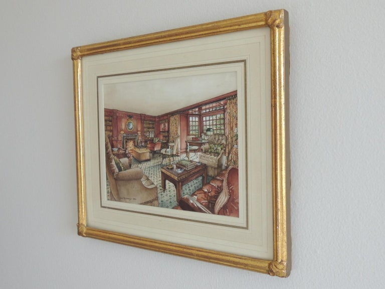 James M. "Jimmy" Steinmeyer Watercolor Illustration on Paper For Sale ...