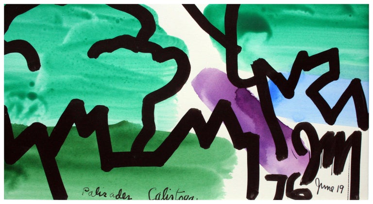 James McCray - Calistoga Palisades Abstract Landscape at 1stDibs ...