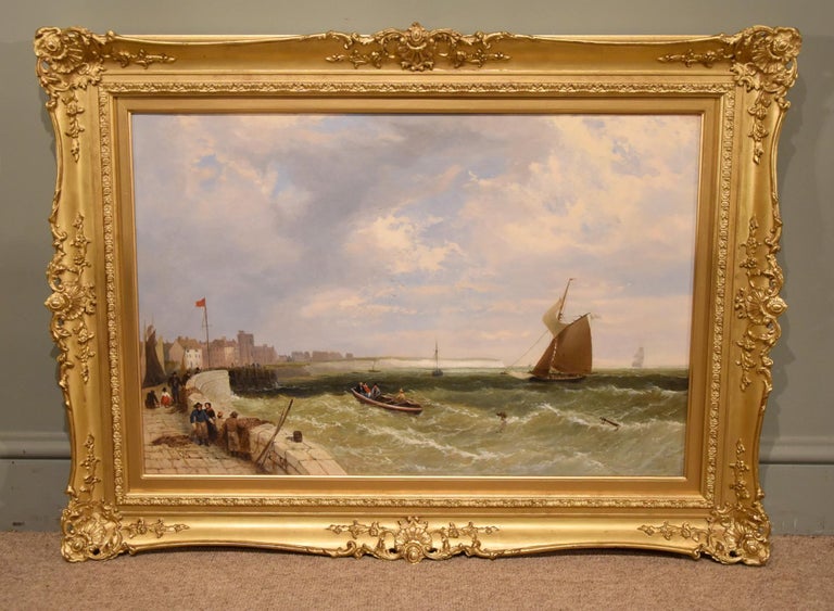 James Meadows Snr - "A Kentish Harbour" by James Meadows For Sale at ...