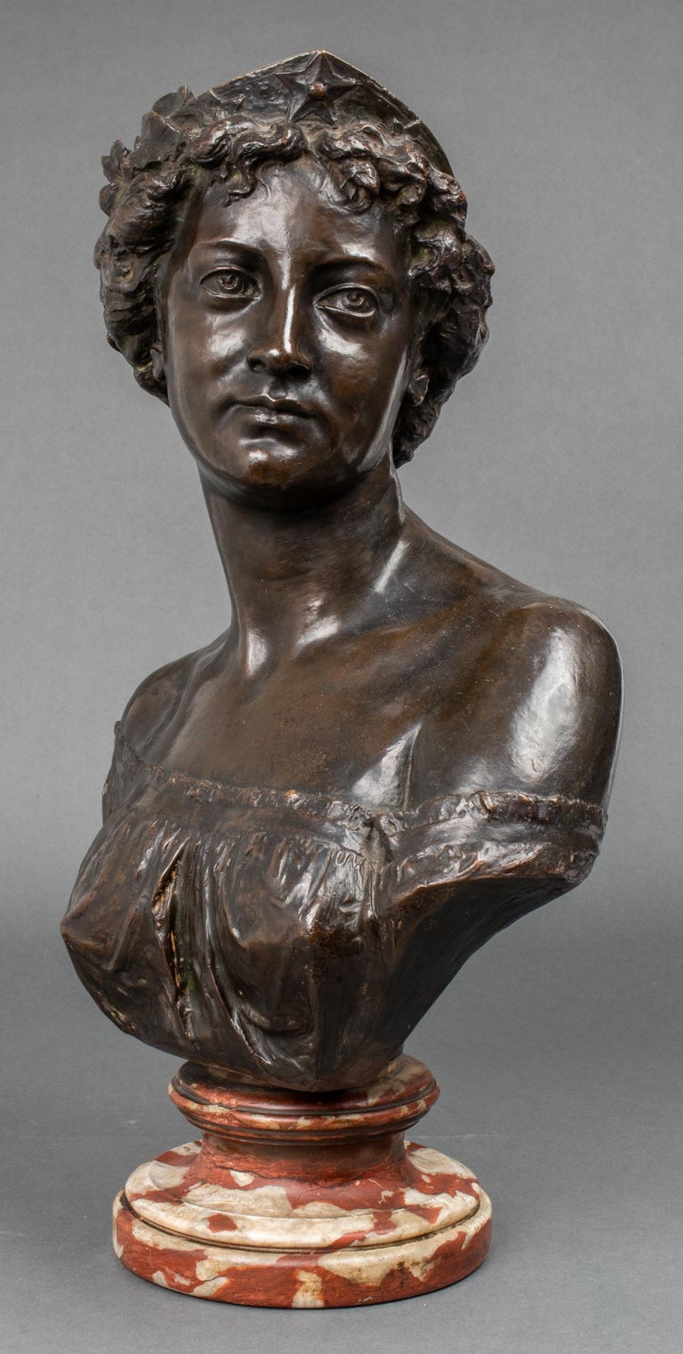James Milo Griffith "Britannia" Bronze Bust at 1stDibs | bronze busts ...