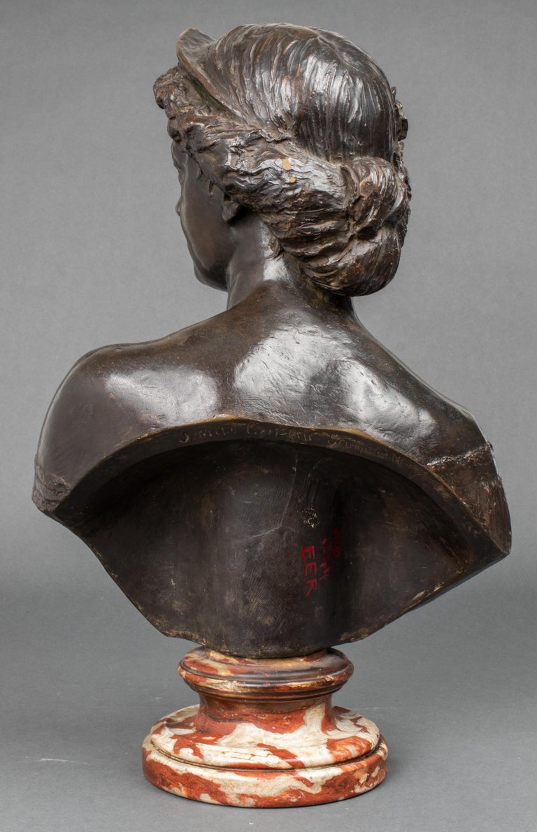 James Milo Griffith "Britannia" Bronze Bust For Sale at 1stDibs