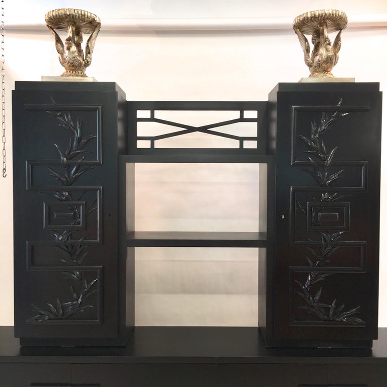 James Mont Console Cabinet For Sale at 1stDibs