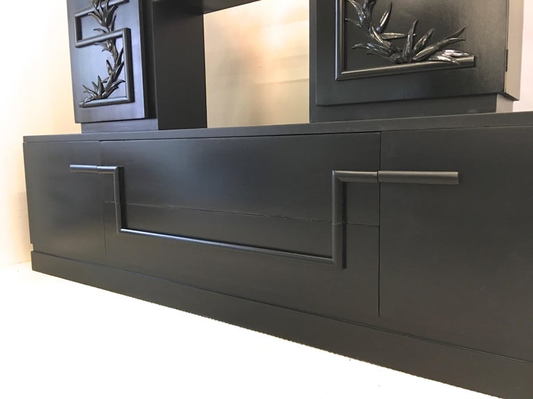 James Mont Console Cabinet For Sale at 1stDibs