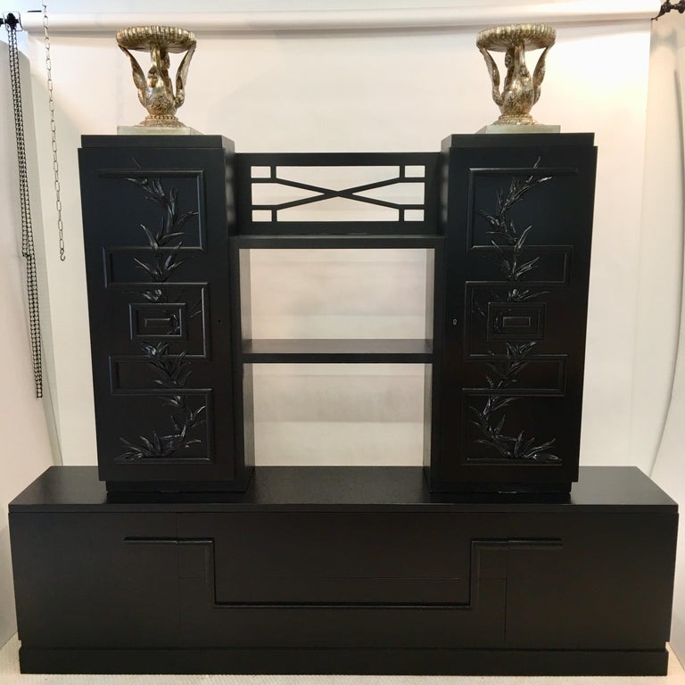 James Mont Console Cabinet For Sale at 1stDibs