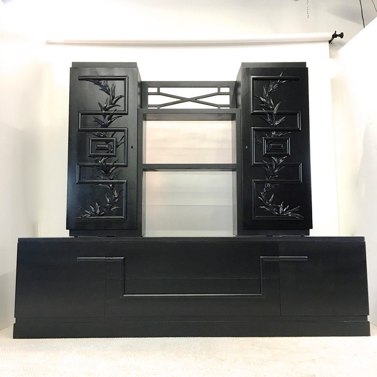 James Mont Console Cabinet For Sale at 1stDibs
