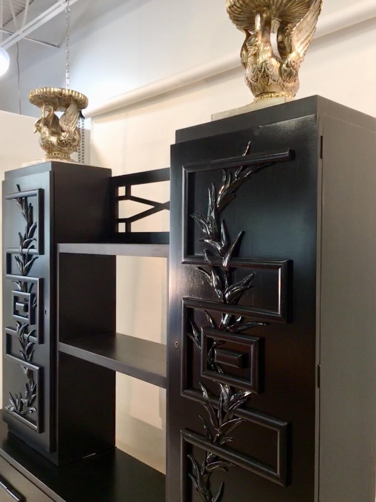 James Mont Console Cabinet For Sale at 1stDibs