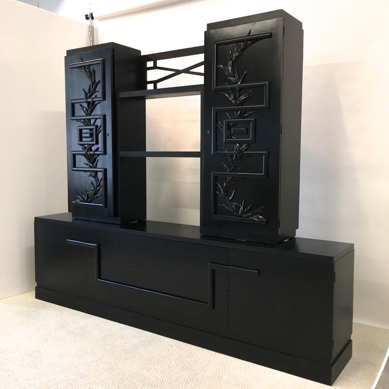 James Mont Console Cabinet For Sale at 1stDibs