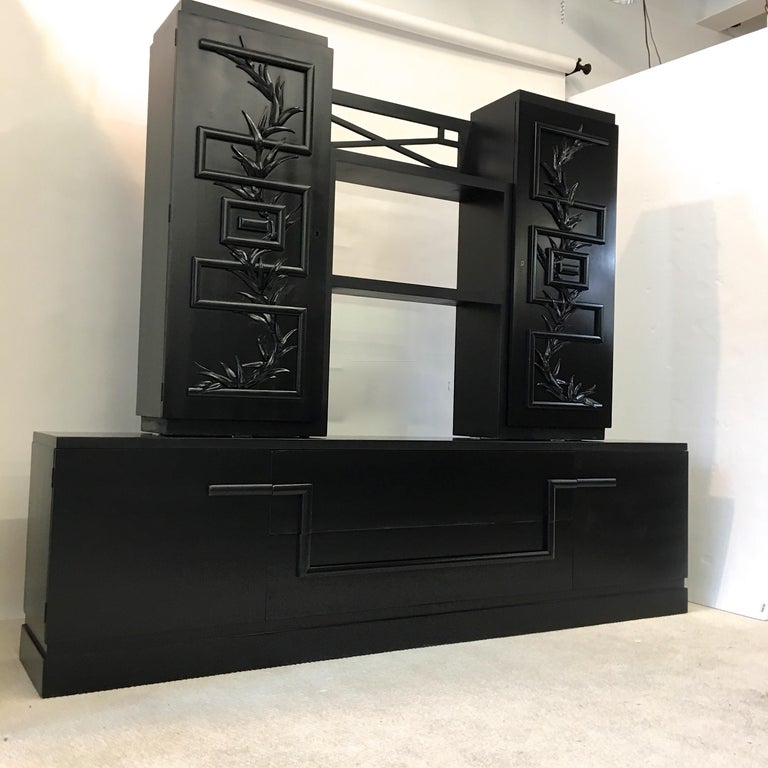 James Mont Console Cabinet For Sale at 1stDibs