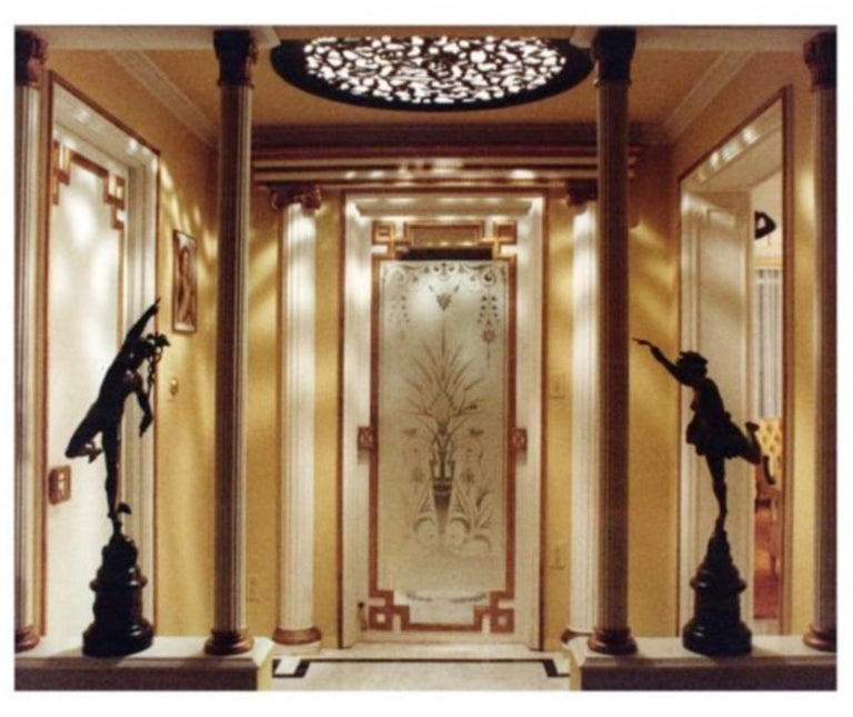 James Mont Designs Asian Giltwood Panel For Sale at 1stDibs