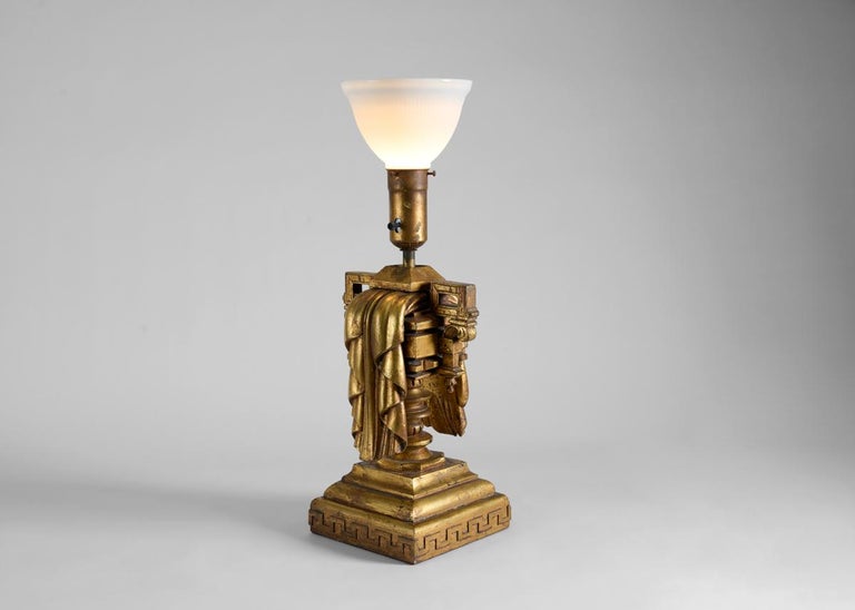 James Mont, Pair of Giltwood Table Lamps, United States, circa 1960 For ...
