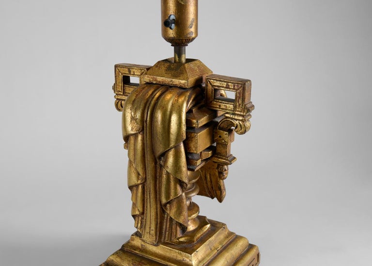 James Mont, Pair of Giltwood Table Lamps, United States, circa 1960 For ...