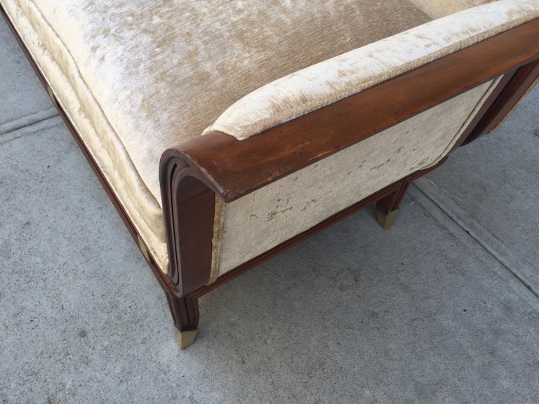 James Mont Style Sculptural Sofa For Sale at 1stDibs