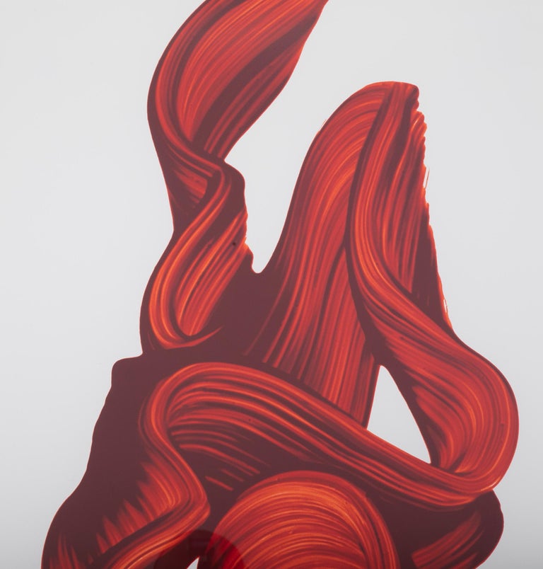 James Nares Screen Print in Colors "In Three Words 2" 2012 For Sale at ...