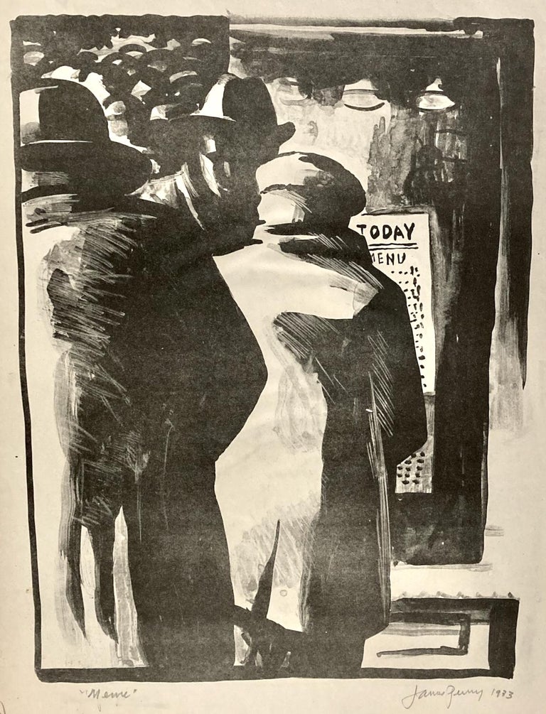 James Penney - Menu For Sale at 1stDibs