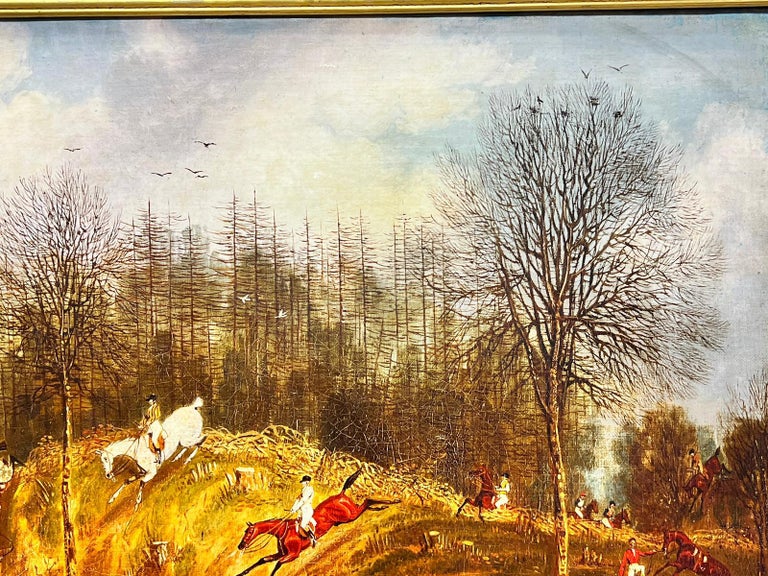 Classic British Horse Race Steeple Chase Sporting Art Picture, Large ...