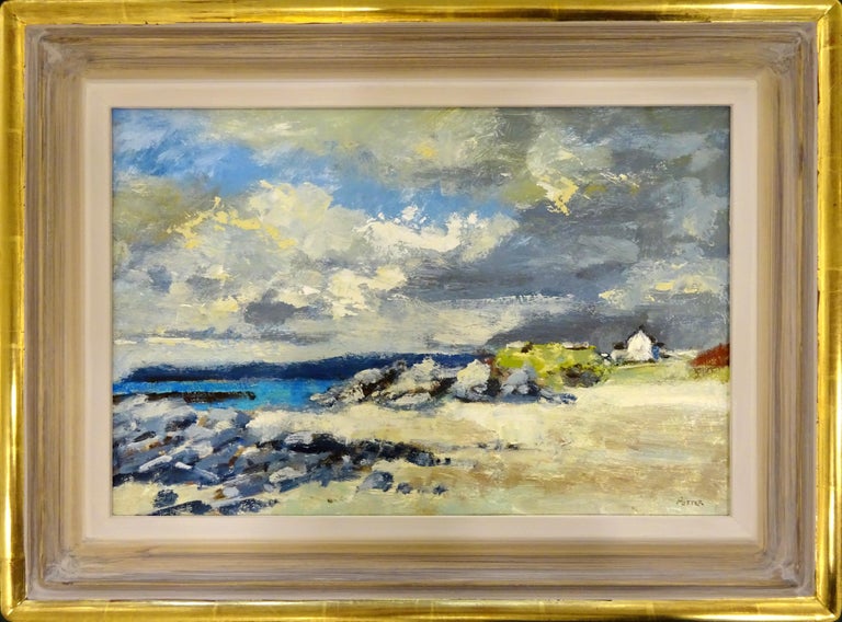 James Potter - Small White House on Beach, Near Mallaig For Sale at 1stDibs