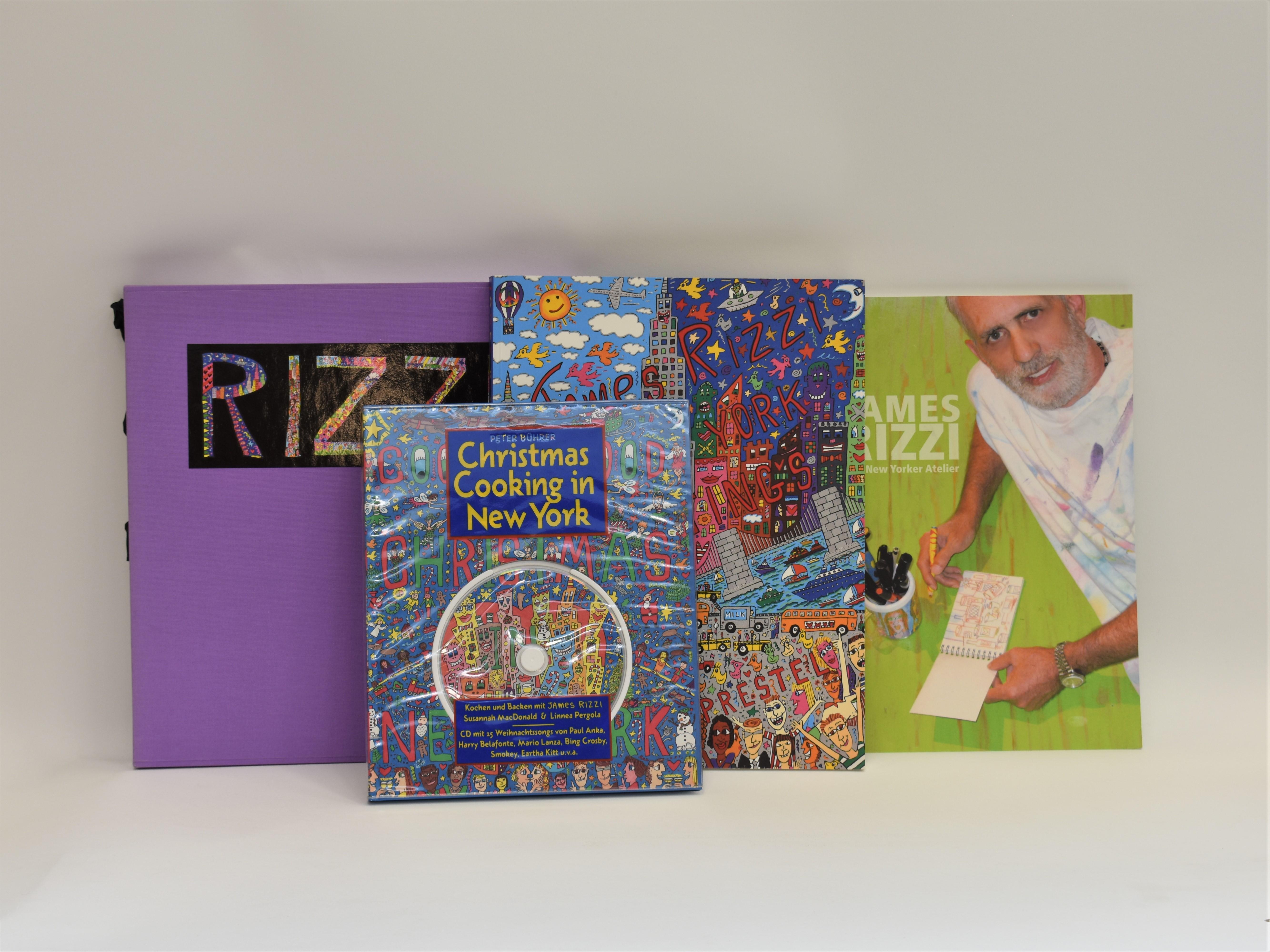 James Rizzi - All you need is love, food, money, air, and a lot of ...