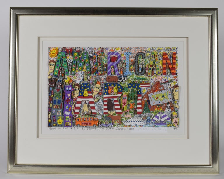 James Rizzi - Made in the U.S.A. by Brooklyn born James Rizzi - Pop Art ...