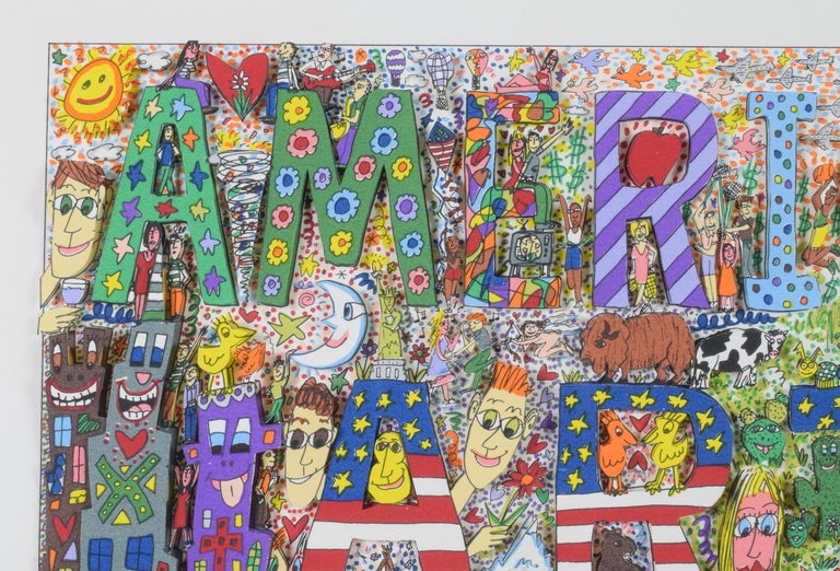 James Rizzi - Made in the U.S.A. by Brooklyn born James Rizzi - Pop Art ...