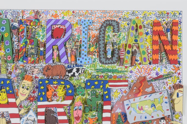 James Rizzi - Made in the U.S.A. by Brooklyn born James Rizzi - Pop Art ...