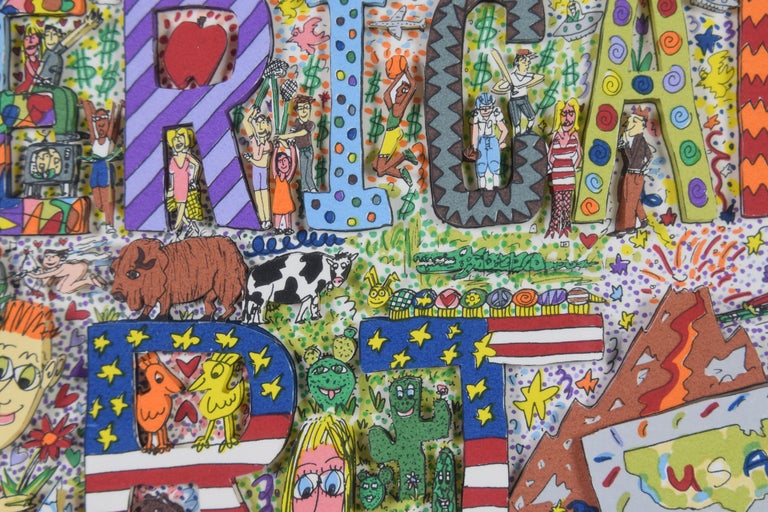 James Rizzi - Made in the U.S.A. by Brooklyn born James Rizzi - Pop Art ...