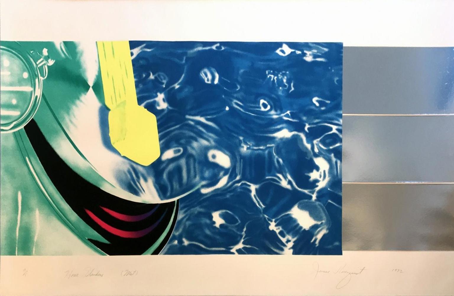 James Rosenquist - James Rosenquist Horse Blinders (West) 1972 For Sale ...