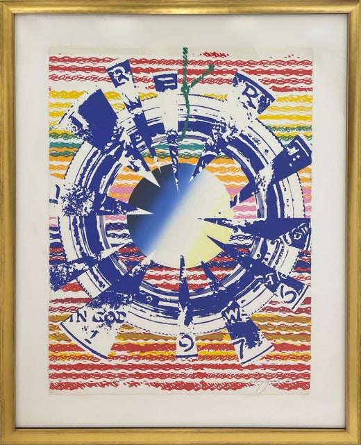 James Rosenquist - Fireworks for President Clinton For Sale at 1stDibs ...
