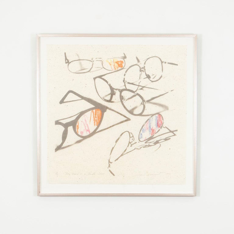 James Rosenquist - My Mind is an Empty Glass For Sale at 1stDibs