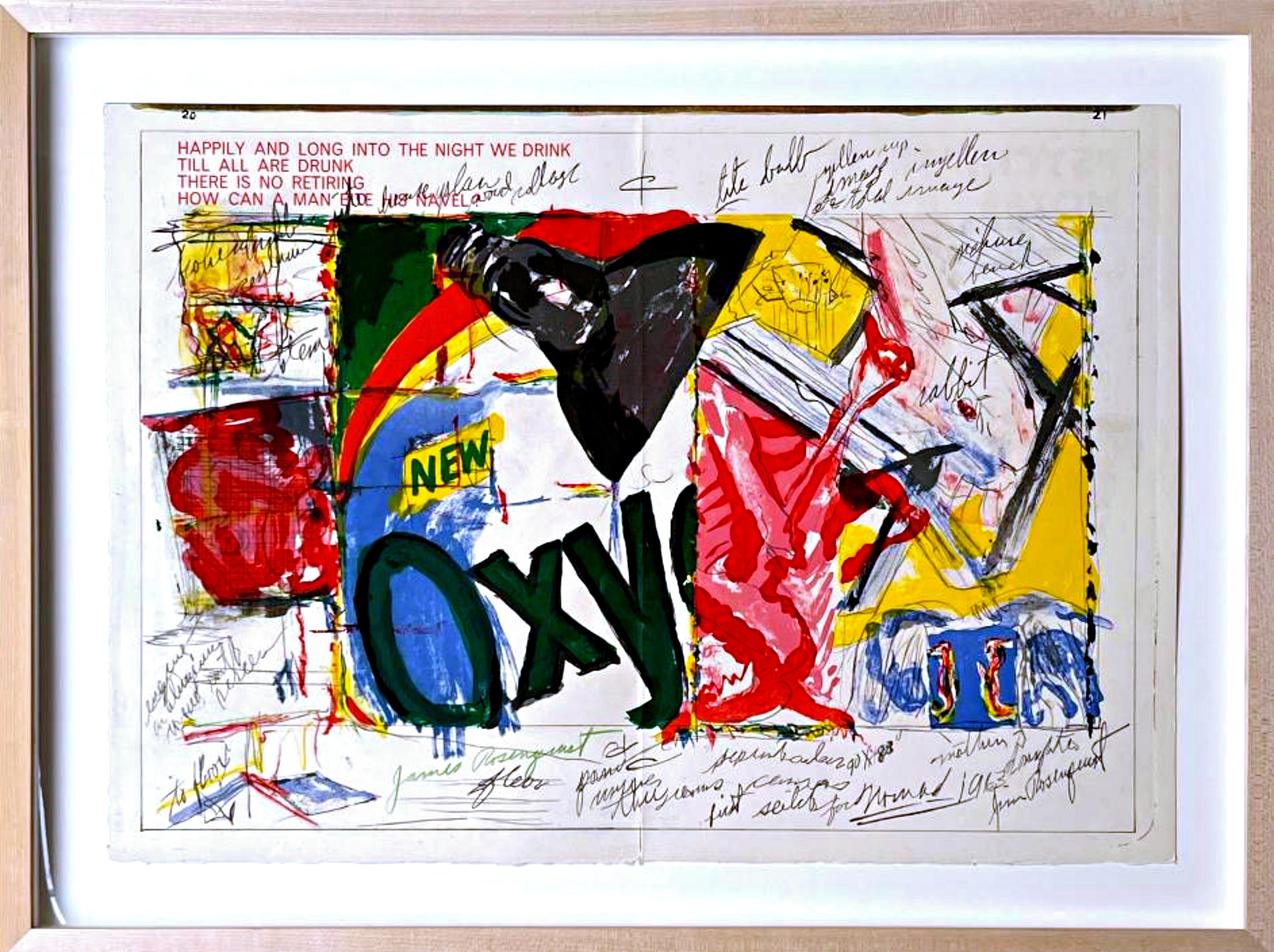 James Rosenquist - Oxy, Deluxe Signed edition (85/100) of the 1 Cent ...