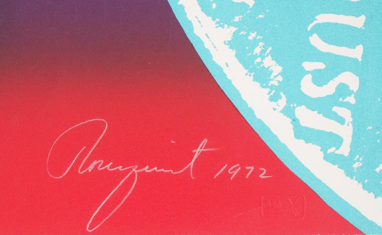 James Rosenquist - Spinning Faces in Space - Original Handsigned Screen ...