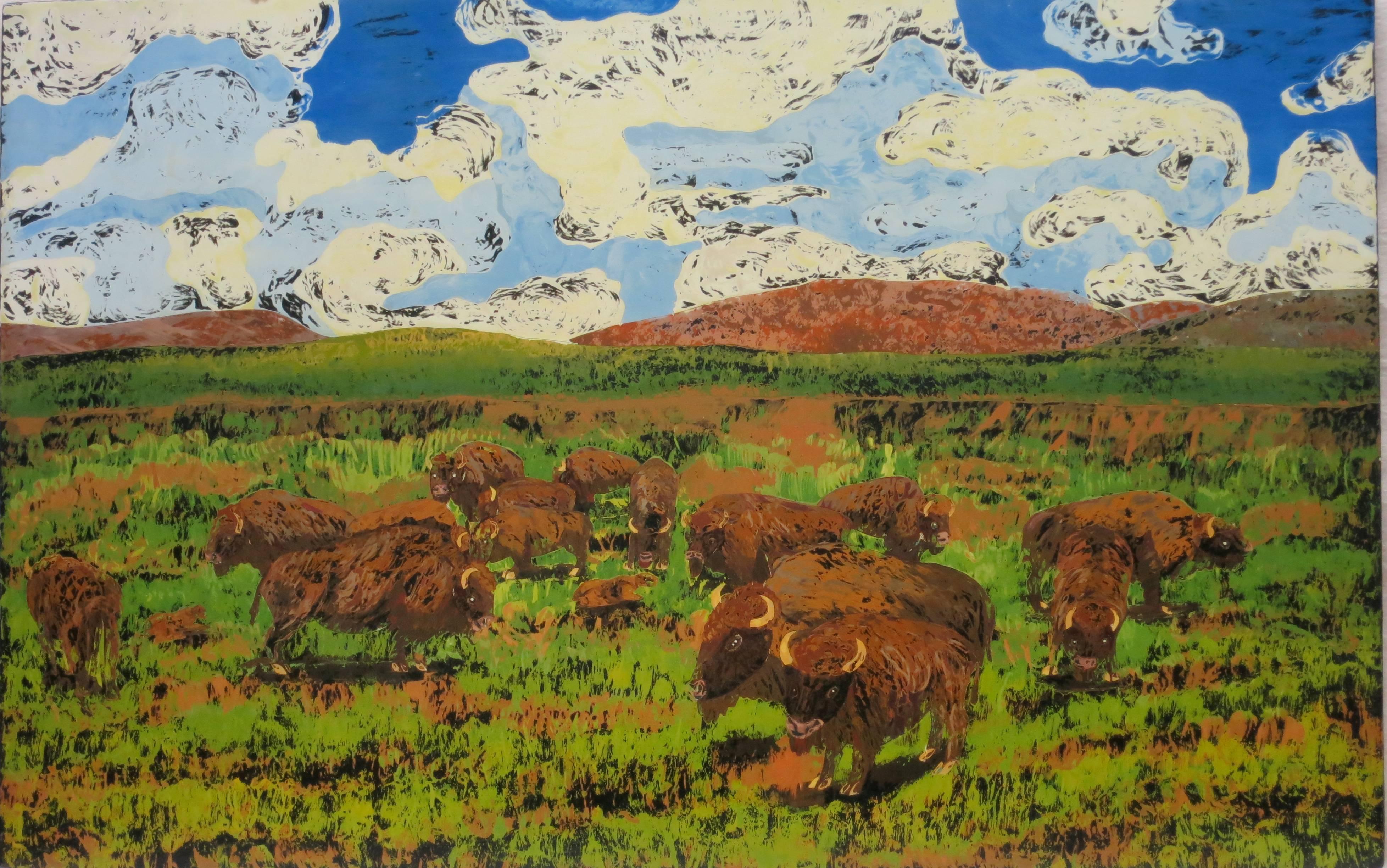 James Seffens - Buffalo For Sale at 1stDibs | seffens