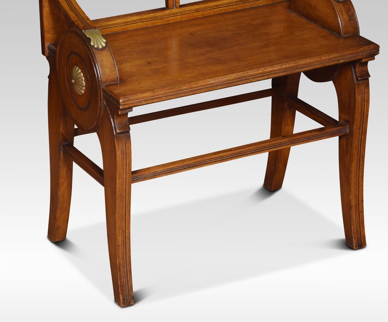 James Shoolbred and Co Oak Hall Stool at 1stDibs