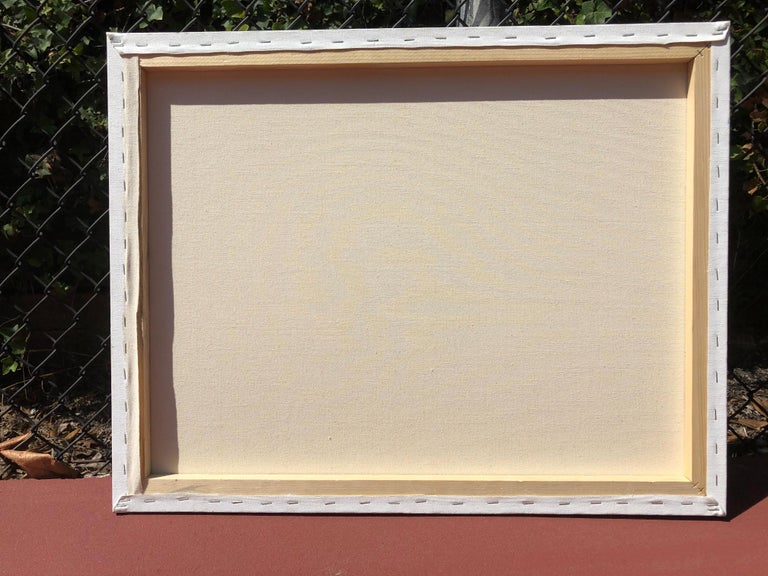 James Strombotne "White Elephant" Acrylic on Canvas Painting, 2018 For ...