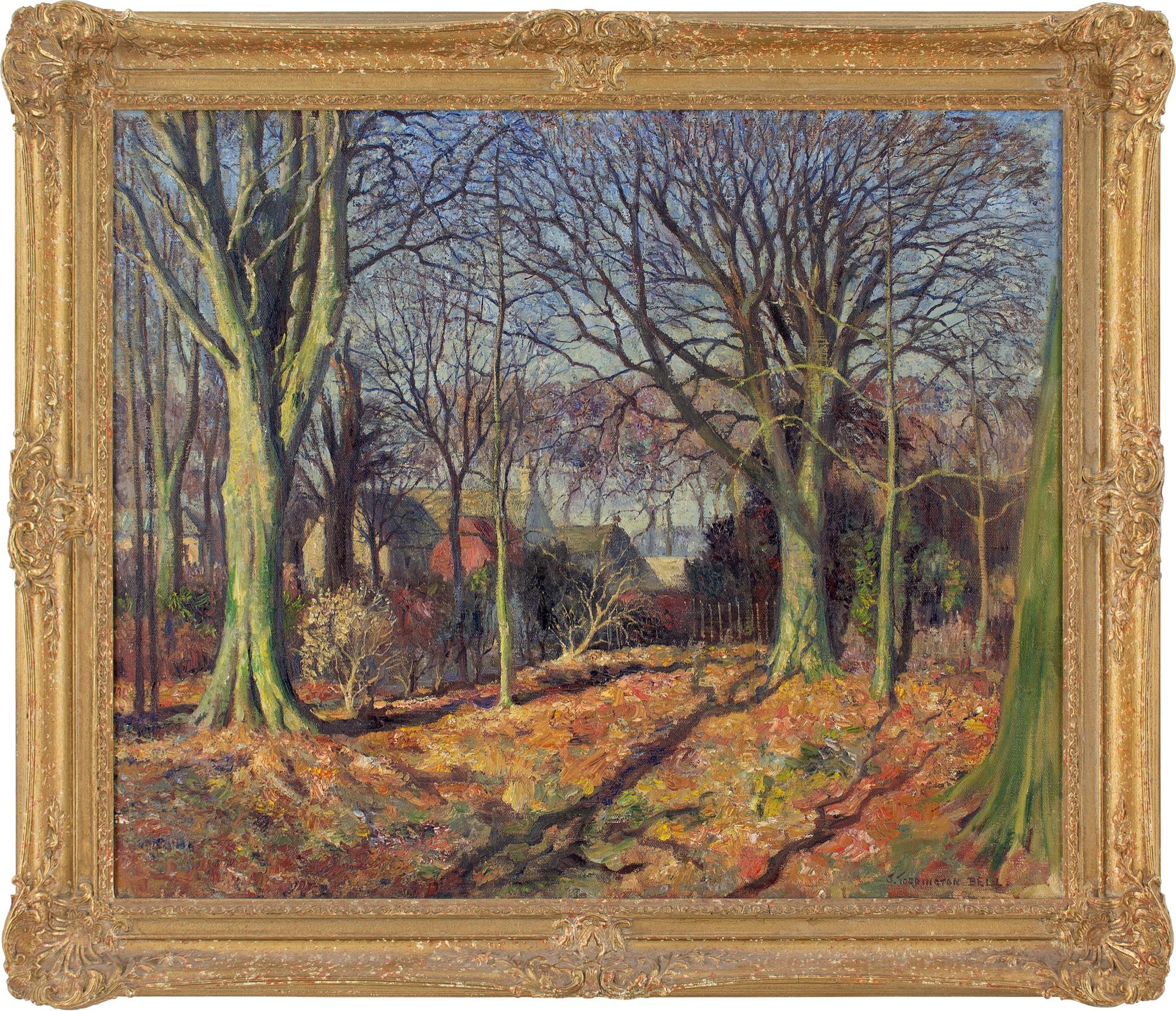 James Torrington Bell - James Torrington Bell, Autumnal Landscape With ...