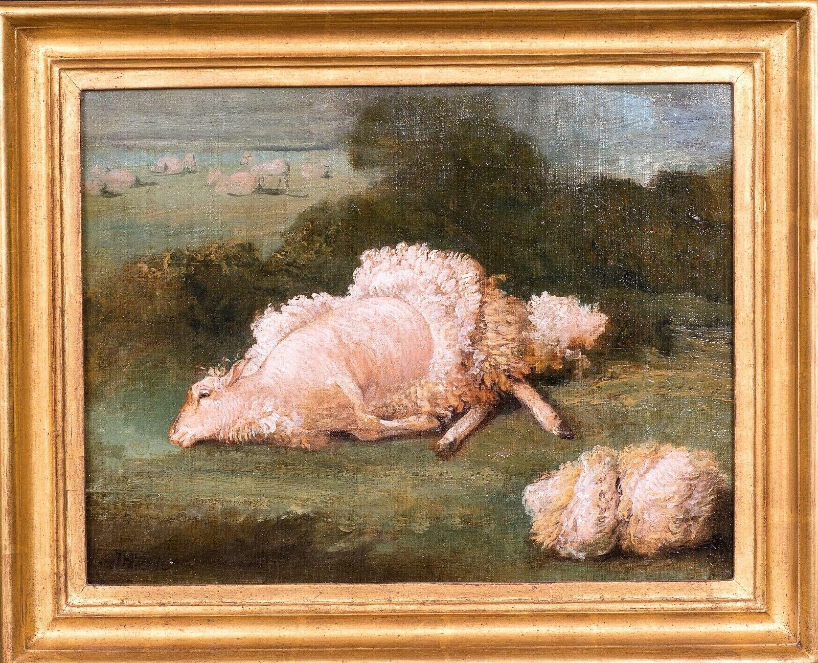 James Ward - A Sheep And A Shorn Fleece, 18th Century For Sale at ...