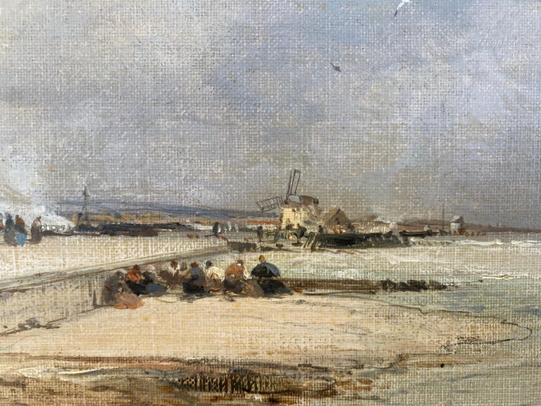 James Webb - Little Hampton - seascape - James Webb - oil sketch For ...