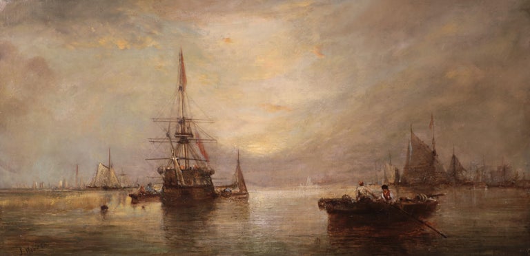 James Webb - "Shipping, Early Morning" at 1stDibs