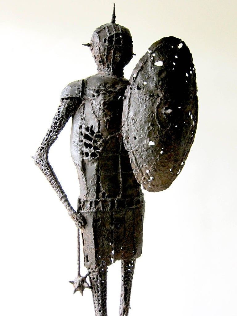 James Wines Iron Medieval Knight in Suit of Armor at 1stDibs