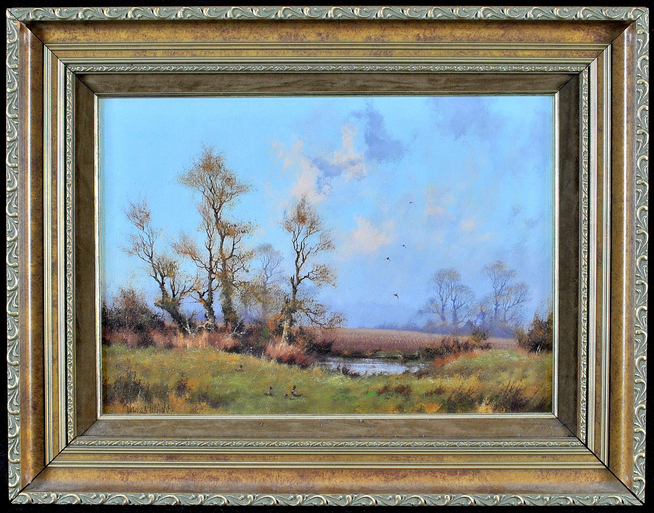 James Wright - Traditional Oil Painting of the English Countryside by ...