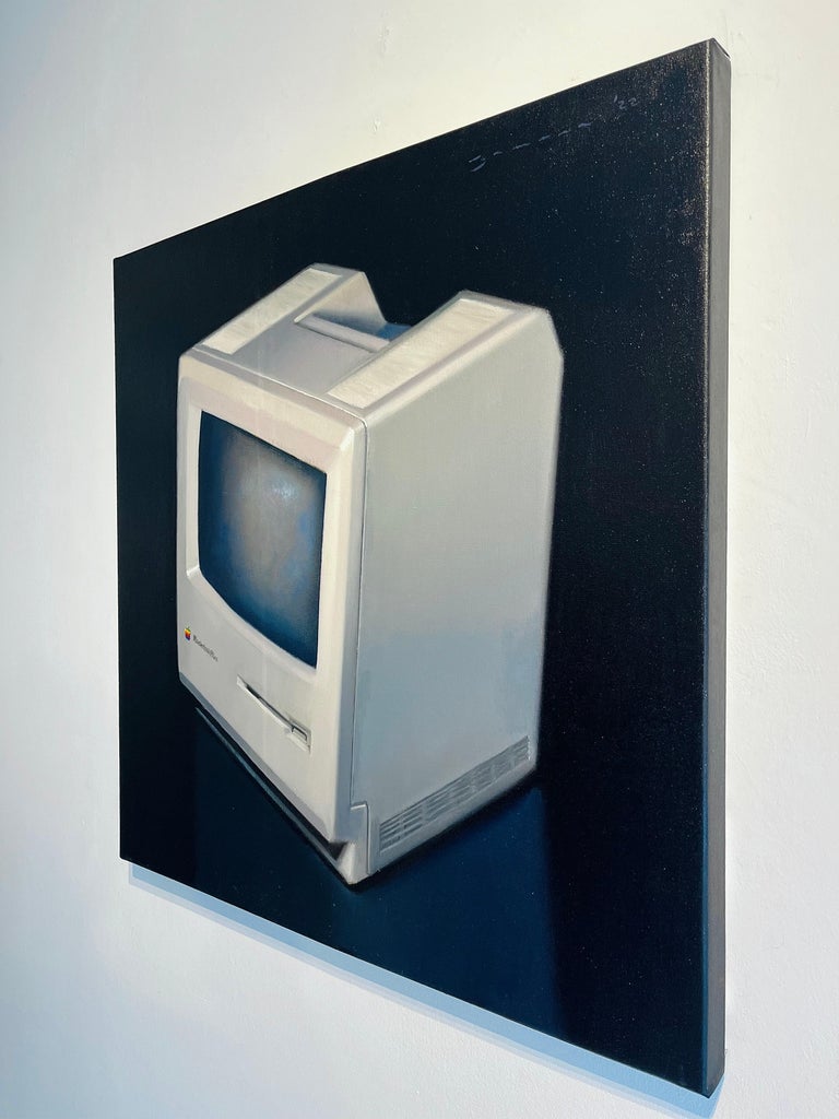 James Zamora - Macintosh - Realism original modern technology Apple oil ...