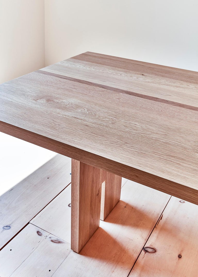 Jameson Dining Table, Solid Oak and Walnut by Lynnea Jean For Sale at ...
