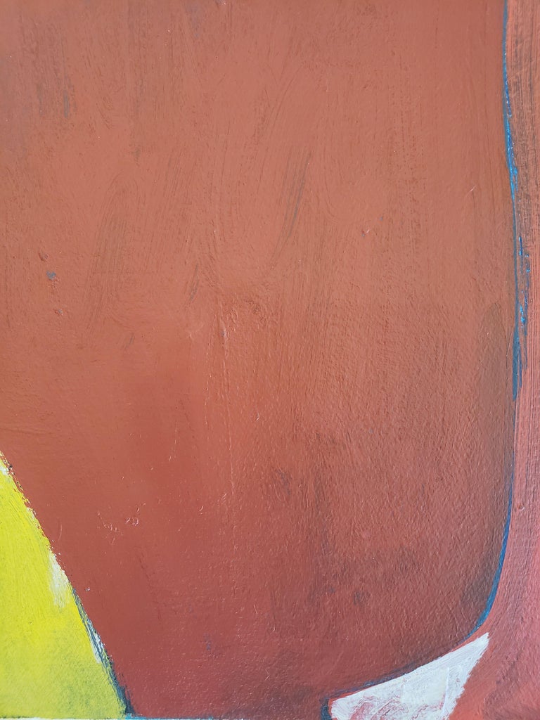 Jamie Chase - Jamie Chase "Figure in Red" Painting on Paper, Painting ...