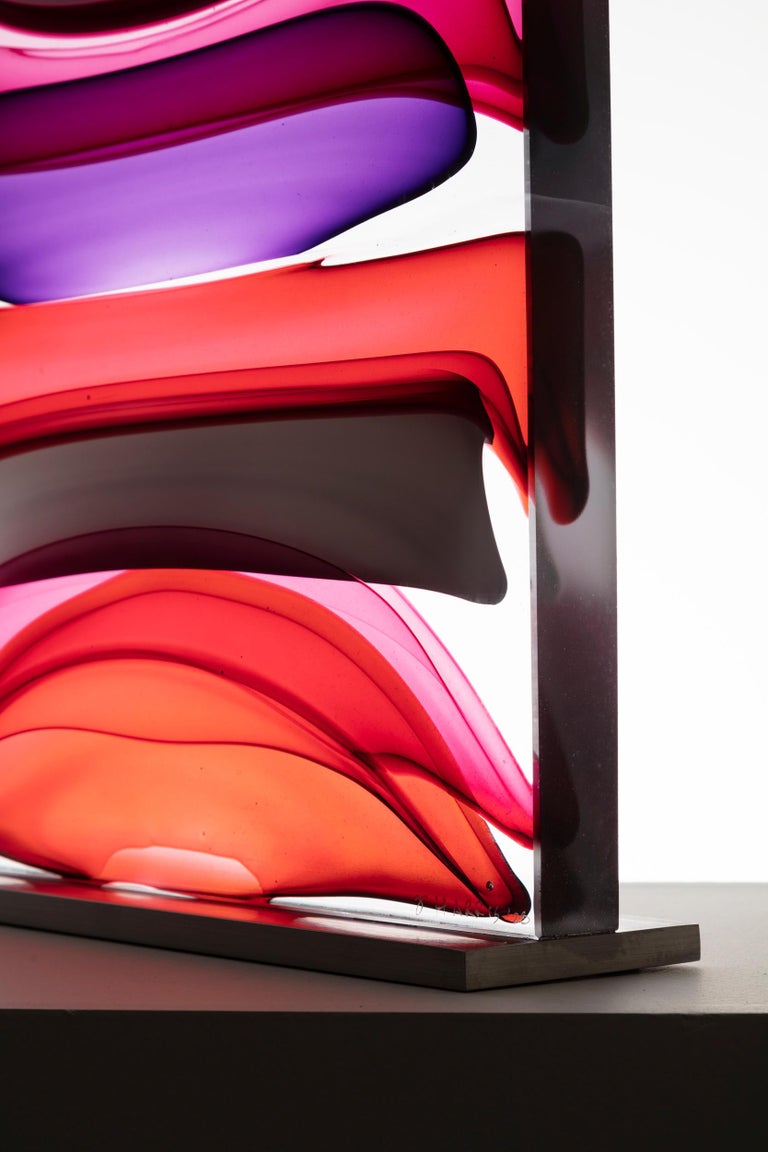 Jamie Harris - "Infusion Block in Whites, Amethyst, and Ruby ...