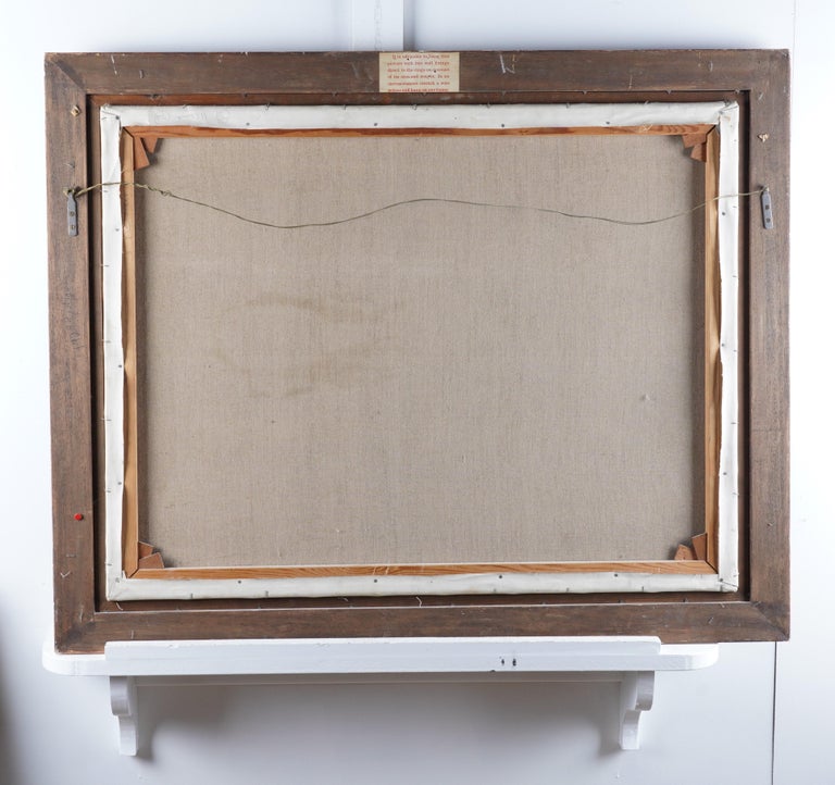 Jamie Manrique - Pink Flamingo's - Large Contemporary Spanish Oil ...