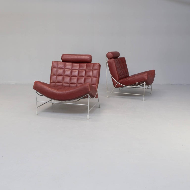Jan Armgardt ‘Volare’ Fauteuil for Leolux Set / 2 For Sale at 1stDibs