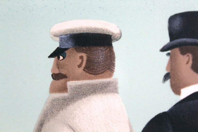 Jan Balet By the Sea Signed Contemporary Naive Style Lithograph 173/300 ...